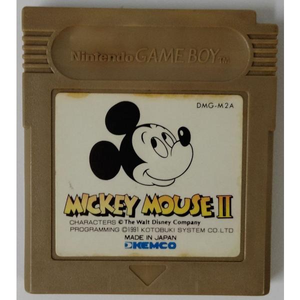 ■タイトルGB ミッキーマウス2■商品名ゲームボーイソフト(ソフトのみ)■商品状態ソフト：難あり（欠けあり）箱：無し説明書：無し■その他