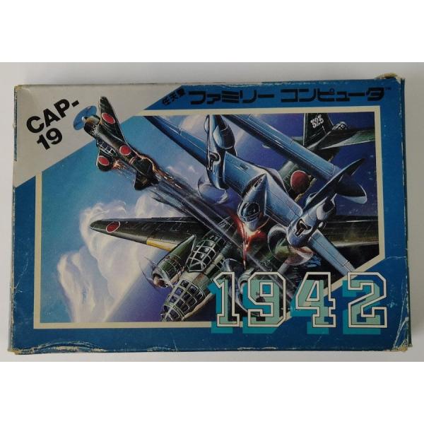 ■タイトルFC 1942■商品名ファミコンソフト(箱説付)■商品状態ソフト：難あり箱：難あり説明書：可■その他