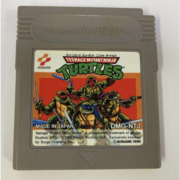 ■タイトルGB ティーンエージ ミュータント ニンジャ タートルズ■商品名ゲームボーイソフト(ソフトのみ)■商品状態ソフト：難あり（やけあり）箱：無し説明書：無し■その他