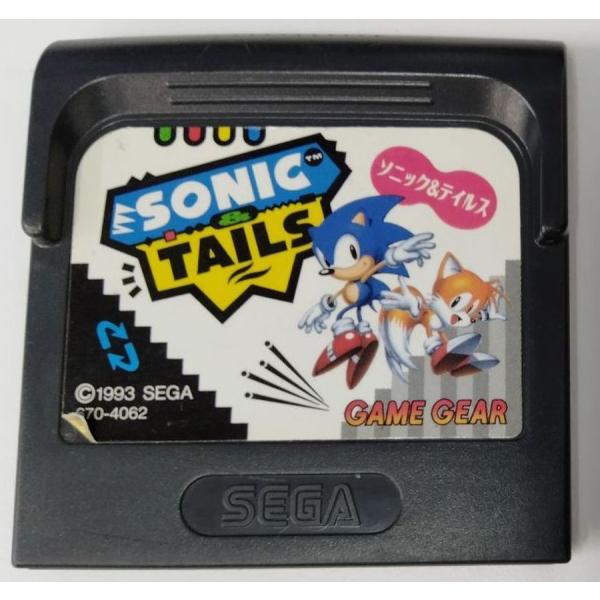 ■タイトルGG ソニック＆テイルス■商品名ゲームギアソフト(ソフトのみ)■商品状態ソフト：可（ラベル剥がれ）箱：無し説明書：無し■その他