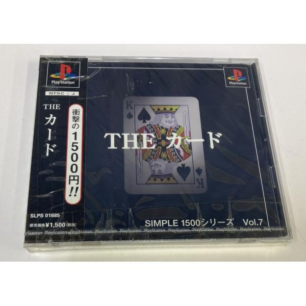 ■タイトルPS SIMPLE1500シリーズ Vol.7 THE カード■商品名プレイステーションソフト(未開封品)■商品状態ランク：未開封品（シールあり）■その他
