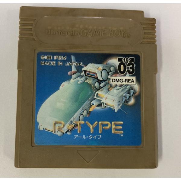 ■タイトルGB R-TYPE■商品名ゲームボーイソフト(ソフトのみ)■商品状態ソフト：難あり（やけあり）箱：無し説明書：無し■その他