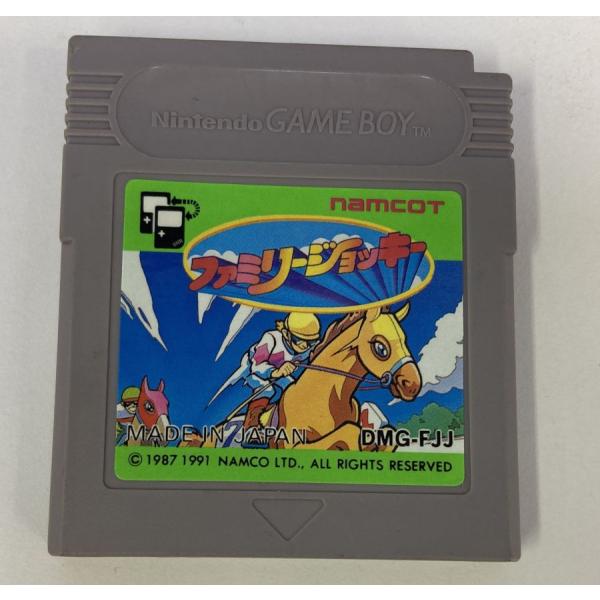 ■タイトルGB ファミリージョッキー■商品名ゲームボーイソフト(ソフトのみ)■商品状態ソフト：可（やけあり）箱：無し説明書：無し■その他