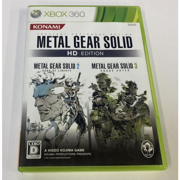 ■タイトルX360 メタルギア ソリッド HD エディション (通常版)■商品名Xbox 360ソフト(箱説付)■商品状態ソフト：良い箱：良い説明書：良い■その他