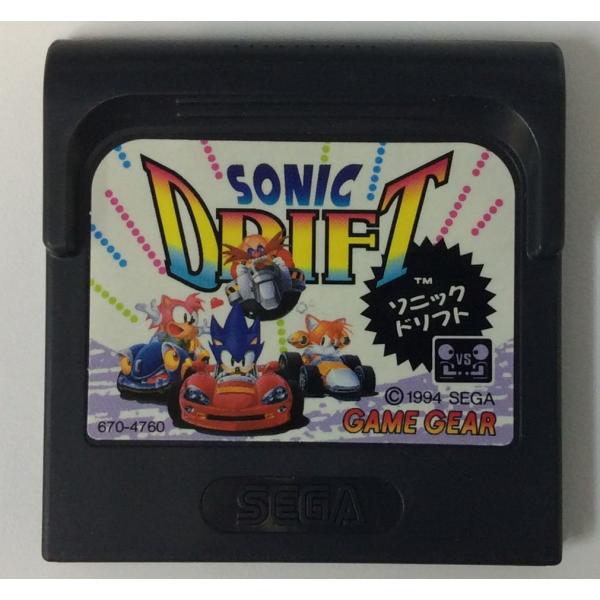 ■タイトルGG ソニックドリフト■商品名ゲームギアソフト(ソフトのみ)■商品状態ソフト：難あり箱：無し説明書：無し■その他
