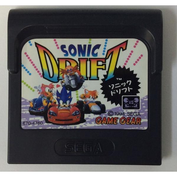 ■タイトルGG ソニックドリフト■商品名ゲームギアソフト(ソフトのみ)■商品状態ソフト：難あり箱：無し説明書：無し■その他