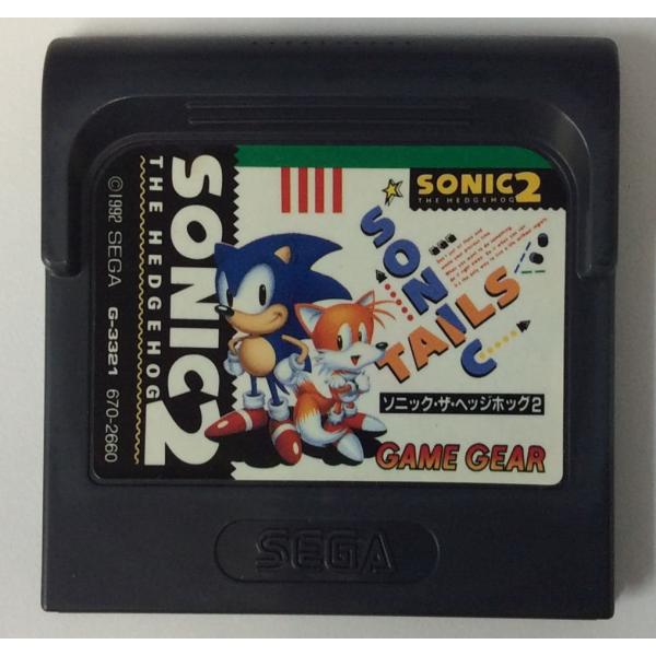 ■タイトルGG ソニック ザ ヘッジホッグ2■商品名ゲームギアソフト(ソフトのみ)■商品状態ソフト：難あり箱：無し説明書：無し■その他