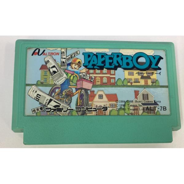 ■タイトルFC ペーパーボーイ■商品名ファミコンソフト(ソフトのみ)■商品状態ソフト：難あり（傷み、らくがき）箱：無し説明書：無し■その他