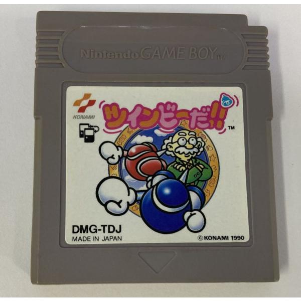 ■タイトルGB ツインビーだ!■商品名ゲームボーイソフト(ソフトのみ)■商品状態ソフト：可箱：無し説明書：無し■その他