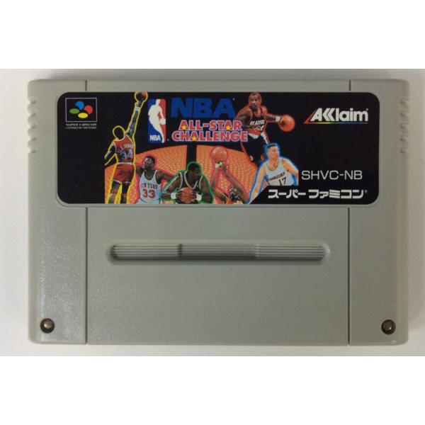 ■タイトルSFC NBAオールスターチャレンジ■商品名スーパーファミコンソフト(ソフトのみ)■商品状態ソフト：難あり箱：無し説明書：無し■その他