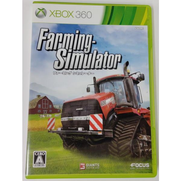 ■タイトルX360 Farming Simulator■商品名Xbox 360ソフト(箱説付)■商品状態ソフト：良い箱：良い説明書：良い■その他