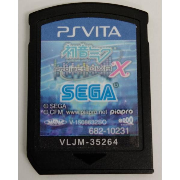 ■タイトルPSV 初音ミク -Project DIVA- X■商品名PS Vitaソフト(ソフトのみ)■商品状態ソフト：可箱：無し説明書：無し■その他