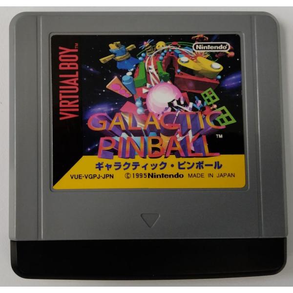 ■タイトルVB ギャラクティック ピンボール■商品名バーチャルボーイソフト(ソフトのみ)■商品状態ソフト：良い箱：無し説明書：無し■その他