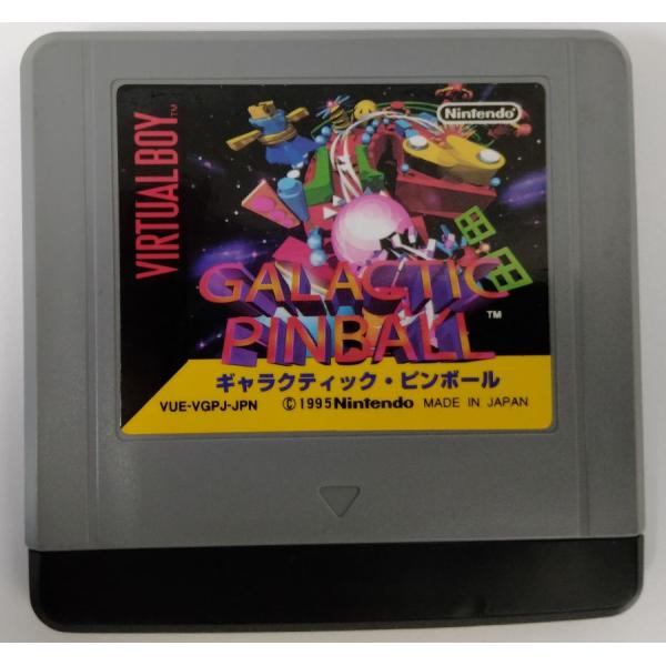 ■タイトルVB ギャラクティック ピンボール■商品名バーチャルボーイソフト(ソフトのみ)■商品状態ソフト：可（全体的に傷、汚れあり）箱：無し説明書：無し■その他