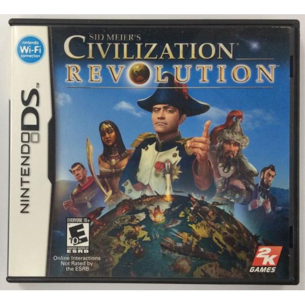 ■タイトルNDS SID MEIER’S CIVILIZATION REVOLUTION 北米版■商品名ニンテンドーDSソフト(箱説付)■商品状態ソフト：可箱：可説明書：良い■その他