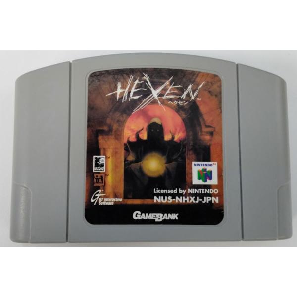 ■タイトルN64 ヘクセン HEXEN■商品名ニンテンドウ64ソフト(ソフトのみ)■商品状態ソフト：可（焼けあり）箱：無し説明書：無し■その他
