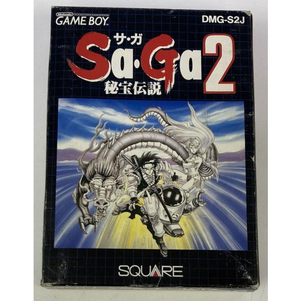 ■タイトルGB サ・ガ2 秘宝伝説■商品名ゲームボーイソフト(箱説付)■商品状態ソフト：良い箱：難あり（側面にらくがき）説明書：可（裏にやけ）■その他