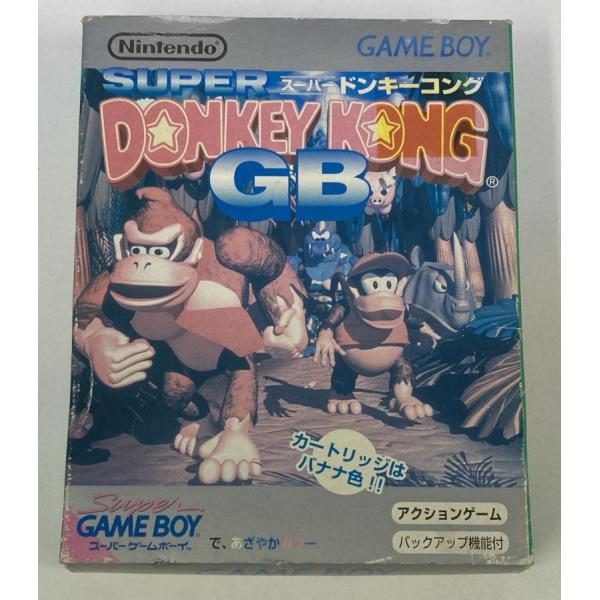 ■タイトルGB スーパードンキーコングGB■商品名ゲームボーイソフト(箱説付)■商品状態ソフト：可箱：難あり（色褪せ）説明書：良い■その他