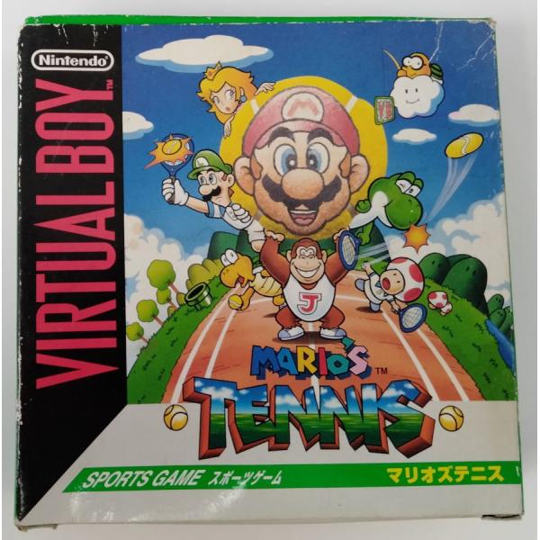 ■タイトルVB マリオズテニス■商品名バーチャルボーイソフト(箱説付)■商品状態ソフト：良い箱：難あり（破れ、潰れ、全体的に傷みあり）説明書：良い■その他
