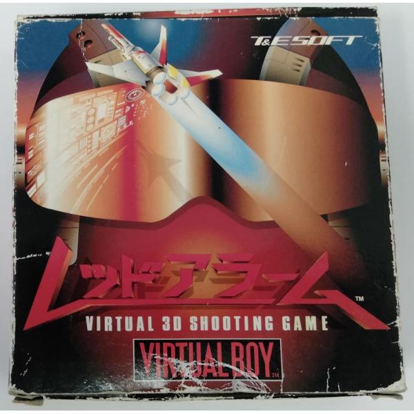 ■タイトルVB レッドアラーム■商品名バーチャルボーイソフト(箱説付)■商品状態ソフト：良い箱：難あり（破れ、潰れ、全体的に傷みあり）説明書：可（角に折れあり）■その他