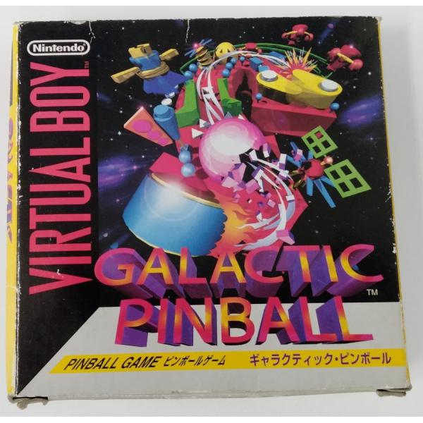 ■タイトルVB ギャラクティックピンボール■商品名バーチャルボーイソフト(箱説付)■商品状態ソフト：良い（キャップ欠品）箱：難あり（破れ、潰れ、全体的に傷みあり）説明書：可（しわあり）■その他
