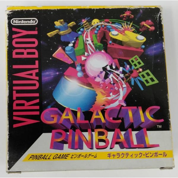 ■タイトルVB ギャラクティックピンボール■商品名バーチャルボーイソフト(箱説付)■商品状態ソフト：良い箱：難あり（破れ、潰れ、全体的に傷みあり）説明書：良い■その他