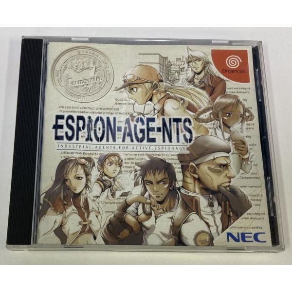 ■タイトルDC ESPION-AGE-NTS■商品名ドリームキャストソフト(箱説付)■商品状態ソフト：良い箱：可説明書：可（破れ）■その他