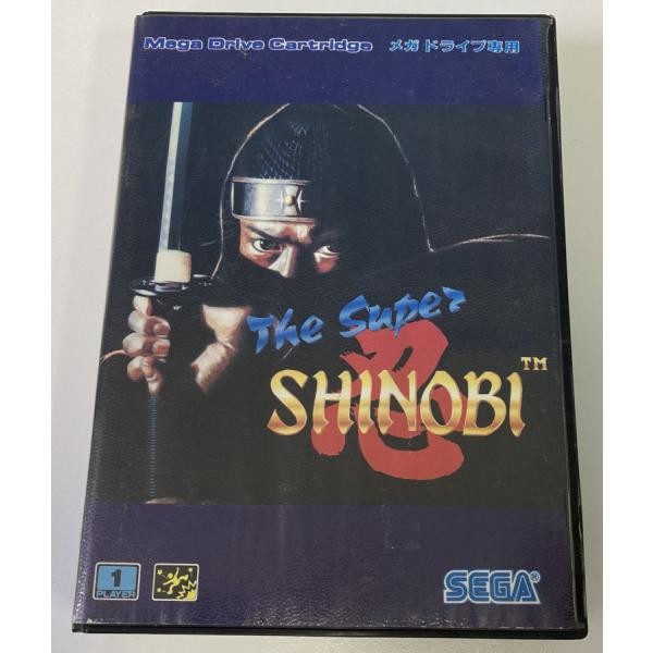 ■タイトルMD ザ・スーパー忍■商品名メガドライブソフト(箱説付)■商品状態ソフト：可箱：可（ジャケットにシワ）説明書：可■その他