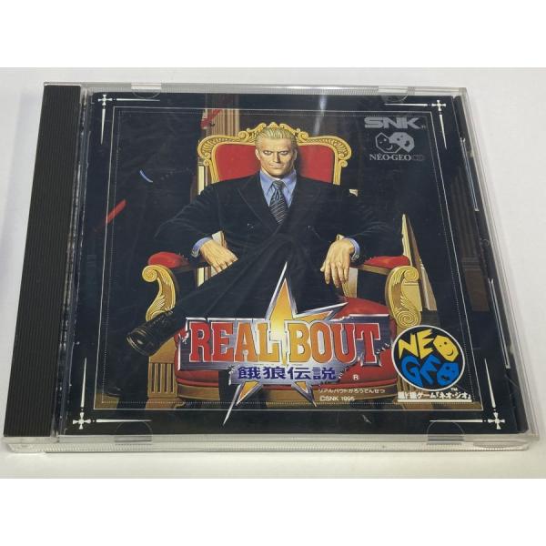 ■タイトルNGCD リアルバウト 餓狼伝説■商品名ネオジオCDソフト(箱説付)■商品状態ソフト：良い箱：可説明書：難あり（しみあり）■その他