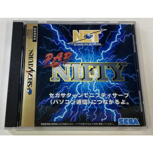 ■タイトルSS PAD NIFTY■商品名セガサターンソフト(箱説付)■商品状態ソフト：良い箱：良い説明書：良い■その他