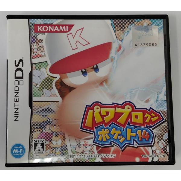 ■タイトルNDS パワプロクンポケット14■商品名ニンテンドーDSソフト(箱説付)■商品状態ソフト：可（シールに軽い傷みあり）箱：可説明書：良い■その他