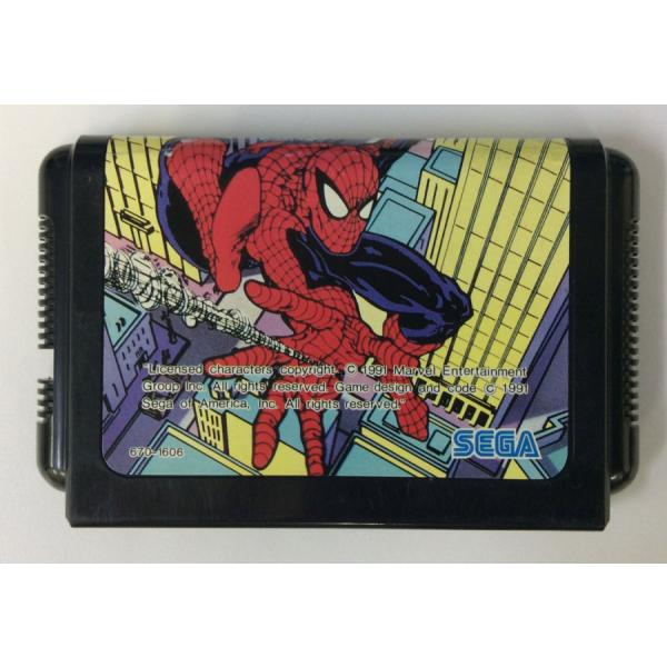 ■タイトルMD スパイダーマン■商品名メガドライブソフト(ソフトのみ)■商品状態ソフト：難あり箱：無し説明書：無し■その他