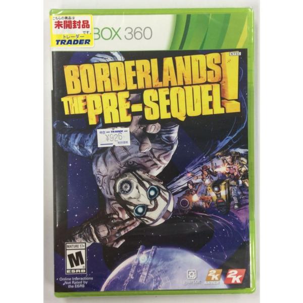 ■タイトルX360 BORDERLANDS THE PRE-SEQUEL 北米版■商品名Xbox 360ソフト(未開封品)■商品状態ランク：未開封品■その他