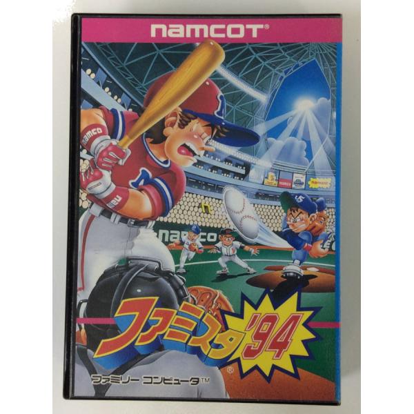 ■タイトルFC ファミスタ’94■商品名ファミコンソフト(箱説付)■商品状態ソフト：可箱：可説明書：良い■その他
