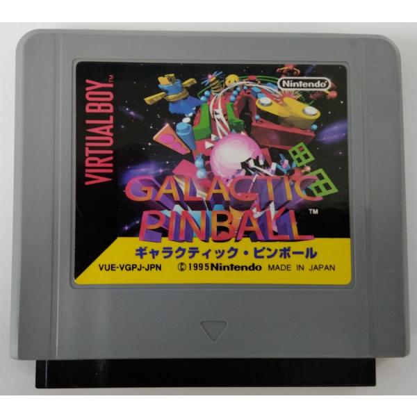 ■タイトルVB ギャラクティックピンボール■商品名バーチャルボーイソフト(ソフトのみ)■商品状態ソフト：可箱：無し説明書：無し■その他