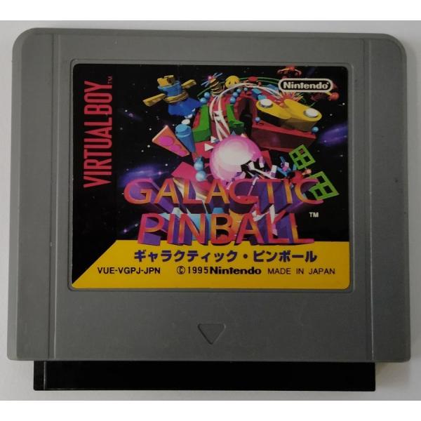 ■タイトルVB ギャラクティックピンボール■商品名バーチャルボーイソフト(ソフトのみ)■商品状態ソフト：可箱：無し説明書：無し■その他