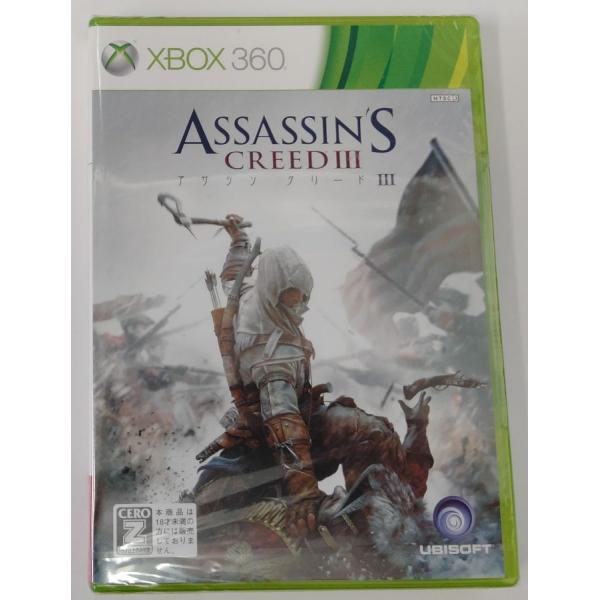 ■タイトルX360 アサシン クリードIII■商品名Xbox 360ソフト(未開封品)■商品状態ランク：未開封品■その他未開封品【CERO区分_Z】※こちらのゲームは表現内容により、販売対象年齢が定められております。18歳未満の方のご購入は...