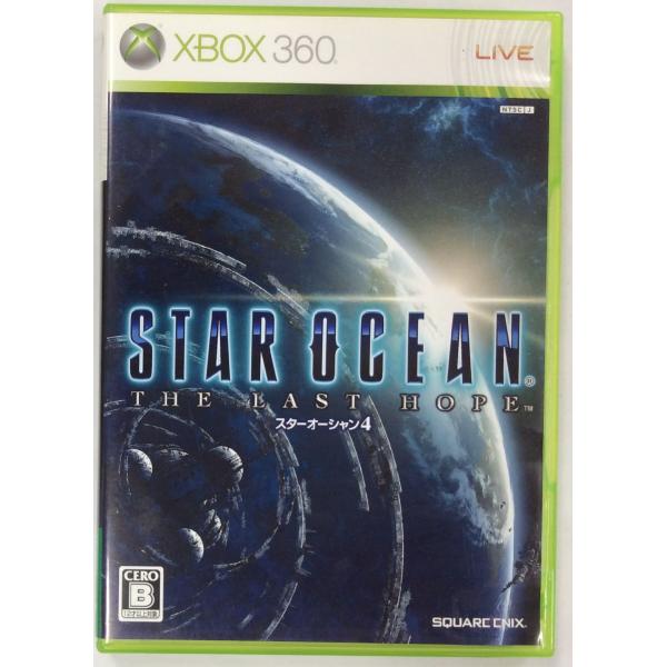 ■タイトルX360 スターオーシャン4 -THE LAST HOPE-■商品名Xbox 360ソフト(箱説付)■商品状態ソフト：良い箱：可説明書：良い■その他