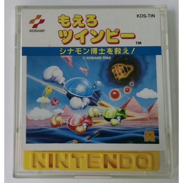 ■タイトルFCD もえろツインビー■商品名ファミコンディスクソフト(ソフトのみ)■商品状態ソフト：可箱：無し説明書：無し■その他ディスクケース付き