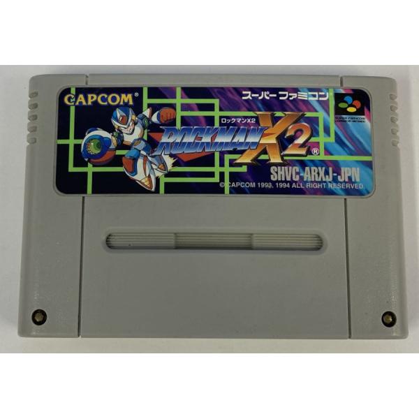 ■タイトルSFC ロックマンX2■商品名スーパーファミコンソフト(ソフトのみ)■商品状態ソフト：可箱：無し説明書：無し■その他※こちらの商品は写真の商品と同状態の商品が発送されます。予めご了承ください。