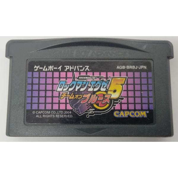 ■タイトルGBA ロックマンエグゼ5 チームオブブルース■商品名ゲームボーイアドバンスソフト(ソフトのみ)■商品状態ソフト：可箱：無し説明書：無し■その他※こちらの商品は写真の商品と同状態の商品が発送されます。予めご了承ください。
