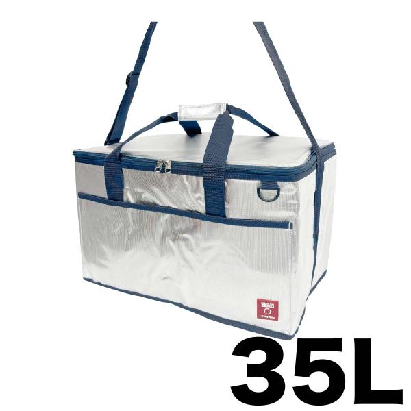 ■商品名　クーラーバッグ ZERO 35L■商品サイズ　約 465×265×300mm■容量の目安　350ml缶 × 48本　または　500mlペットボトル × 28本■重量　約 720g■材質等　アルミ蒸着/PVCシート 発砲ポリエチレン...