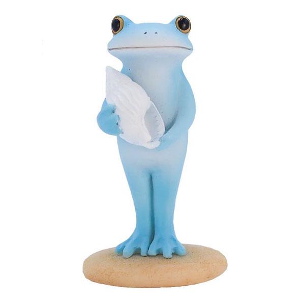 コポー 蛙 かえる 置物 マスコット copeauW3 D2.5 H5.2 cm樹脂製のリアルで精巧な置物。DRAWER PLUS（ドロワープラス）毎日の暮らしの中で使えるお気に入りの雑貨を増やしていきたいという思いが込められています。ナチ...