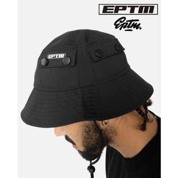 EPTMより新作スナップボタンをあしらった新作バケットハットが登場?シンプルで使い回しの効くバケットハットです。カラー:【BLACK】　　　 【KHAKI】サイズ: フリーサイズ