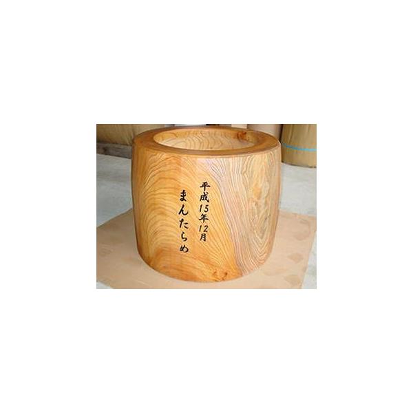 ※臼を同時にご注文または先に臼をご注文頂いた方のみ承ります。臼への名入れスペースはA4用紙1枚分の大きさです。あまり多くの文字を入れないで、20文字以内で簡潔明瞭にしましょう。名入れ文字については、FAXにてお知らせください。FAX 024...