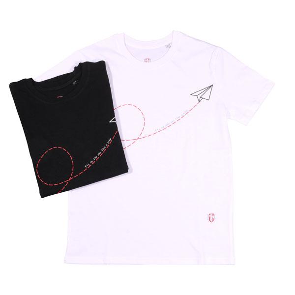 ―その他の詳細について―made in ITALY / プリント / 紙飛行機 / fly in the sky like a kite◆サイズ◆表記サイズ：XS ※当店基準サイズ XS（42）相当【参考実寸】肩幅 41cm、身幅 44.5...
