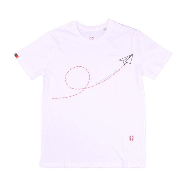 ―その他の詳細について―made in ITALY / プリント / 紙飛行機 / fly in the sky like a kite◆サイズ◆表記サイズ：XS ※当店基準サイズ XS（42）相当【参考実寸】肩幅 41cm、身幅 44.5...