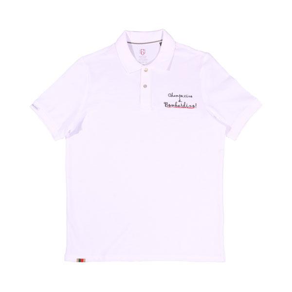 ―その他の詳細について―made in ITALY / プリント / Champo,vino &amp; bombardino!◆サイズ◆表記サイズ：XL ※当店基準サイズ XXL（52）相当【参考実寸】肩幅 45.5cm、身幅 58.5c...