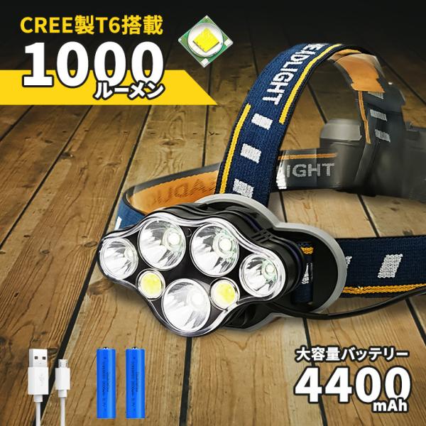 ●8点灯モード。LEDとCOB、それぞれ4パターン（計8パターン）の点灯モードを搭載。赤色の緊急灯も付いているので普段使いから万が一の備えにも利用シーンが広がります。●強力！明るさ1000ルーメン。中央のライトにはハイパワーLEDで有名なア...