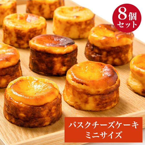 滋賀 香のか ミニバスクチーズケーキ 4個入り 2箱セット スイーツ デザート 黒バスクチーズ フランス産濃厚クリームチーズ お取り寄せグルメ 母の日 父の日 敬老の日 お中元 お歳暮 誕生日 御祝 ギフト 産地直送 送料無料 チーズケーキ...